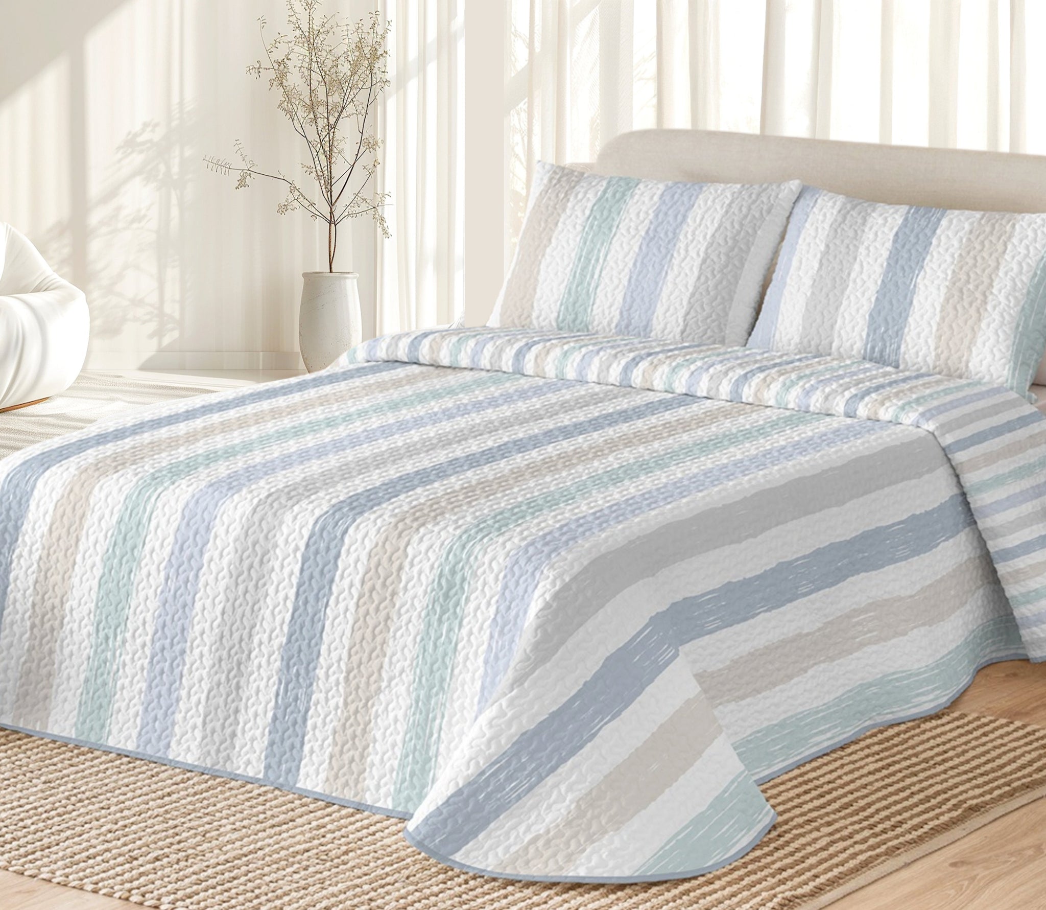 Couvre-lits matelassés